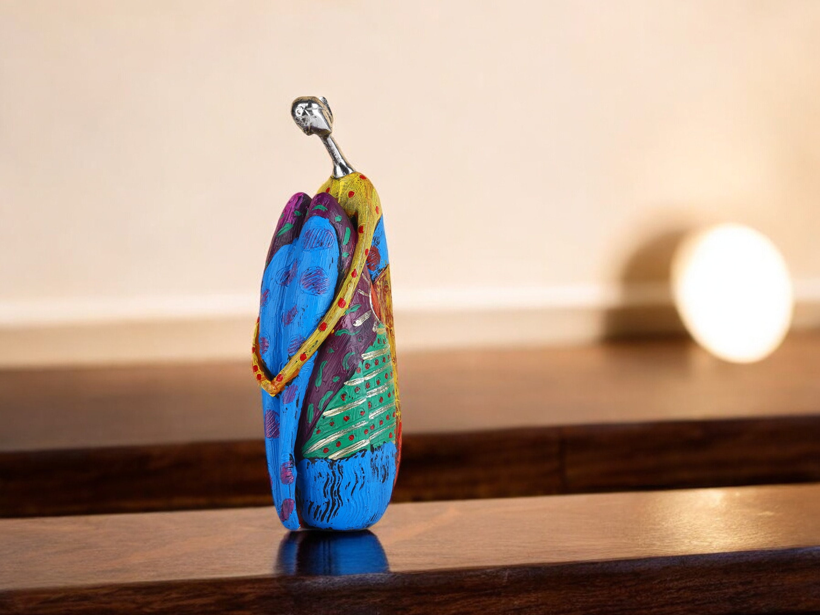 Indoor Tabletop Standing Statue | Living Room Desktop Art Object | Home ...