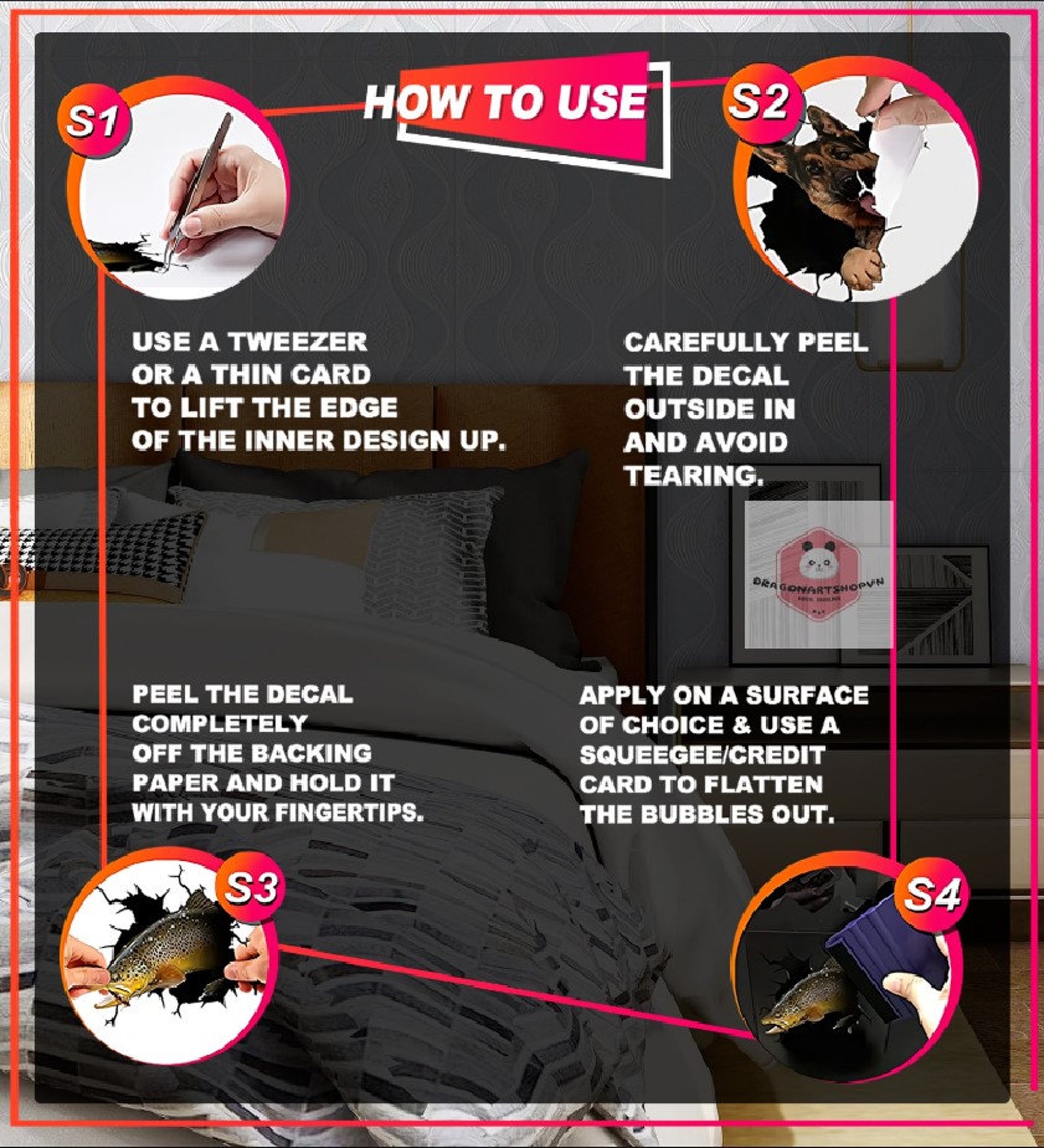 Squirrel Vinyl Decal for Car, Squirrel Bumper Sticker, Animals Vinyl ...