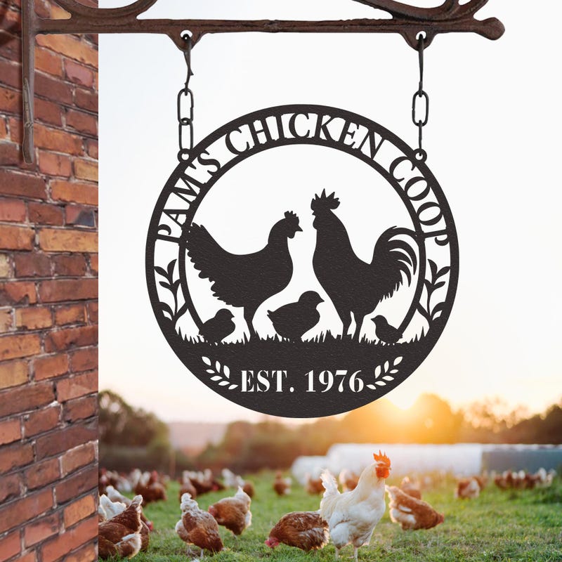 Metal Chicken - Etsy