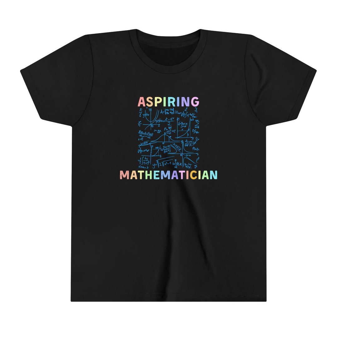 Kid Math Tee, Cool Math Kid Shirt, Child Math Shirt, Math Graphic Tee ...