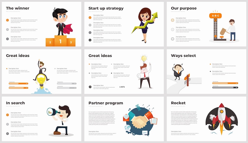 Customized Illustrations Powerpoint, Clipart Powerpoint, Illustrations ...