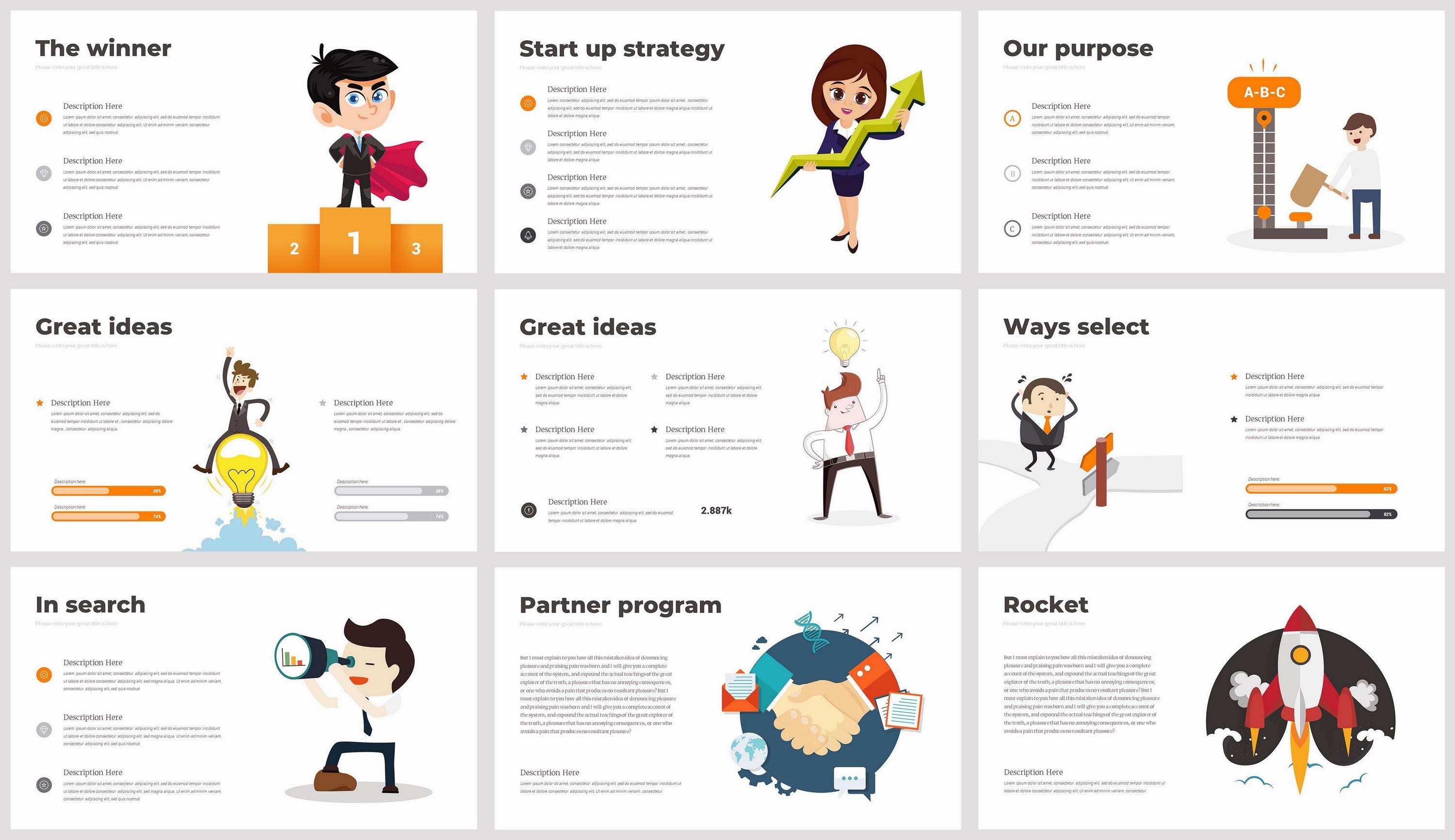 Customized Illustrations Powerpoint, Clipart Powerpoint, Illustrations ...