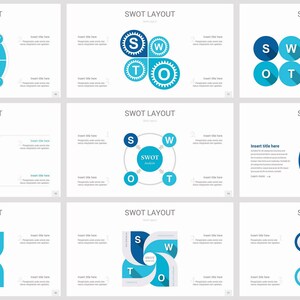 Customized SWOT Analysis Templates, Swot Layout Infographics, SWOT ...