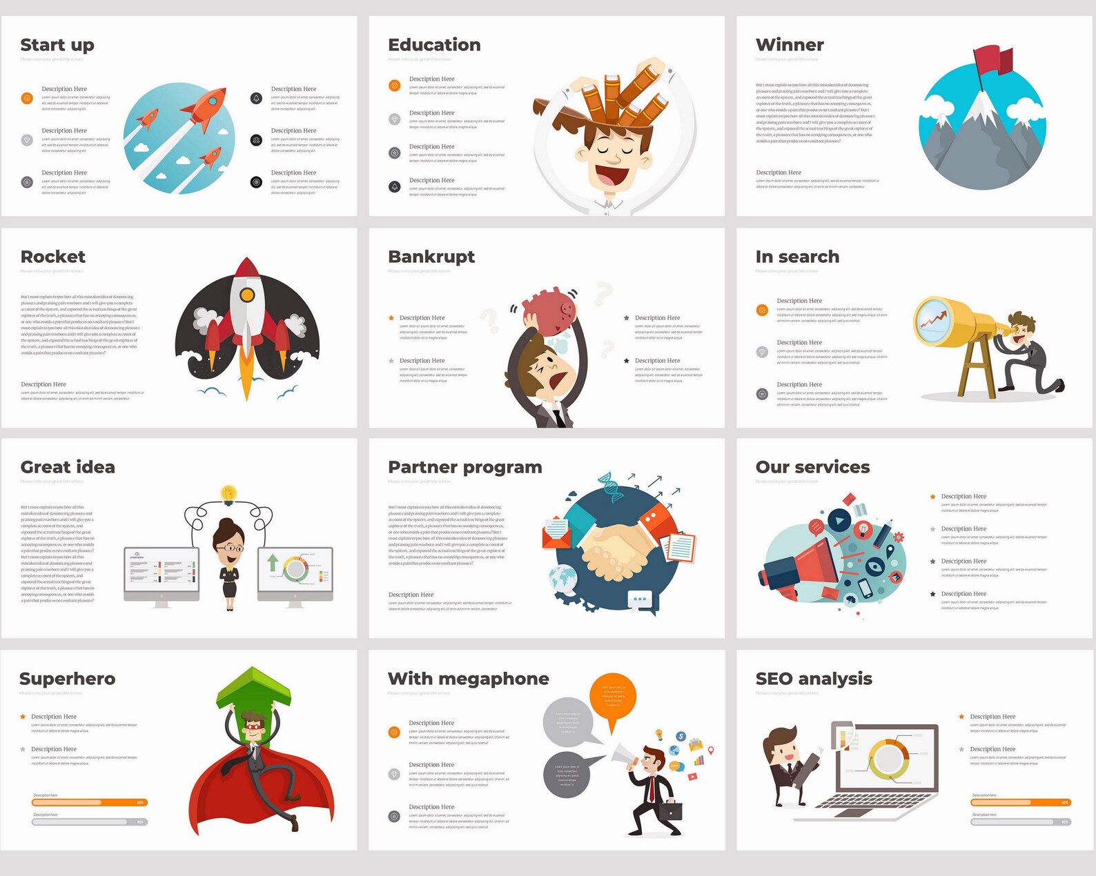 Customized Illustrations Powerpoint, Clipart Powerpoint, Illustrations ...