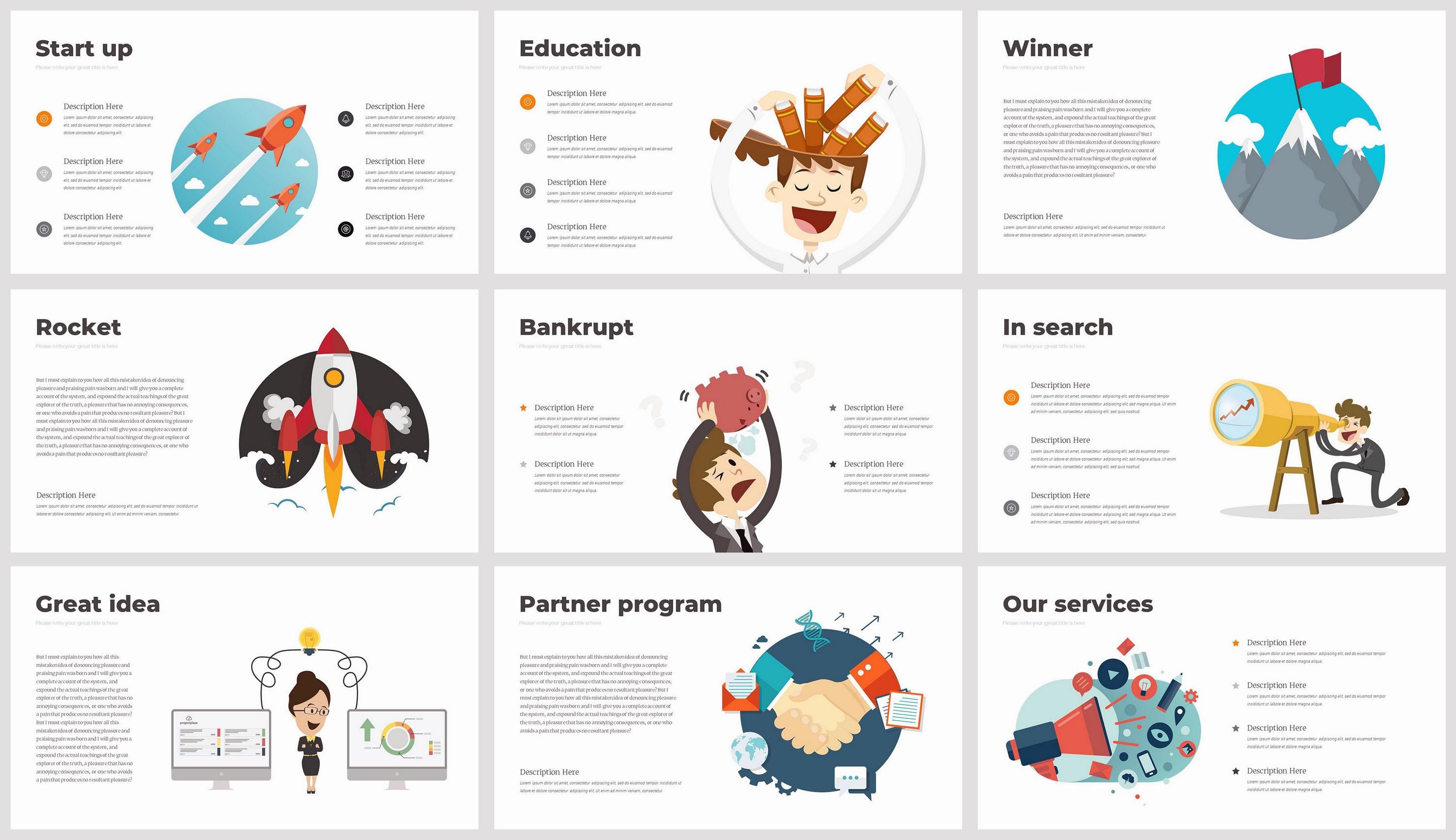 Customized Illustrations Powerpoint, Clipart Powerpoint, Illustrations ...