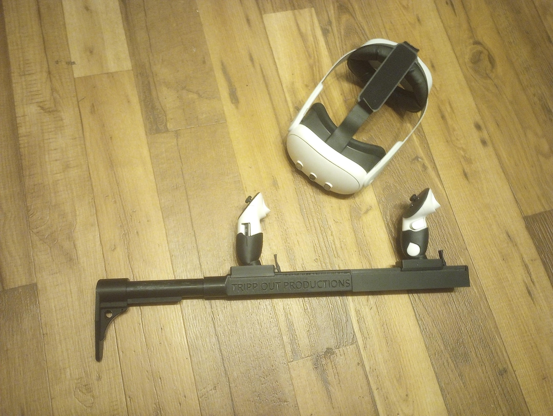 Adjustable VR Gunstock for Quest 3 and Quest 2 - Etsy