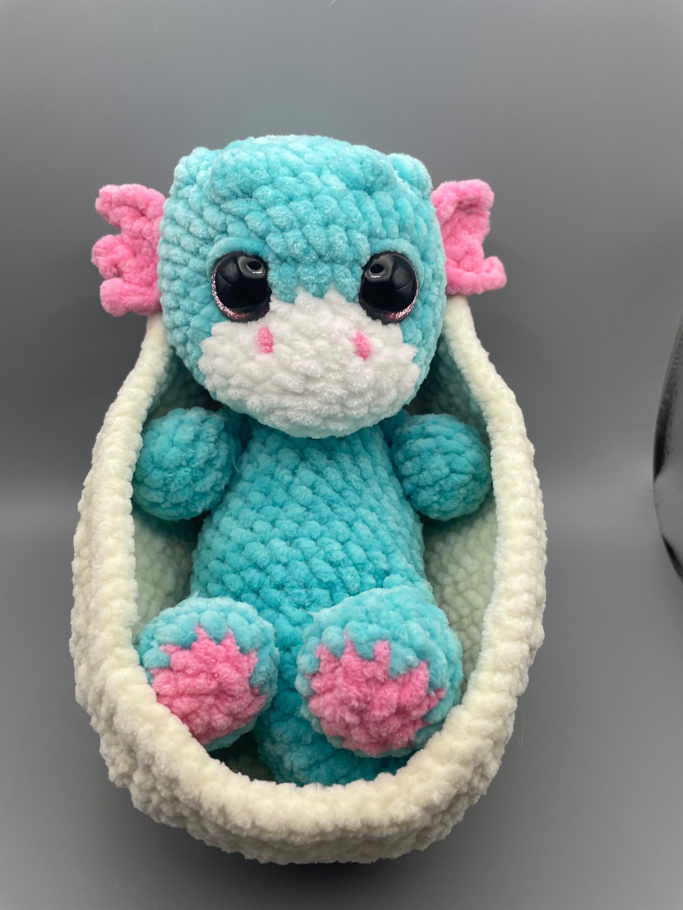 Crocheted Baby Dragon in Egg Handmade - Removable Egg - Adorable ...
