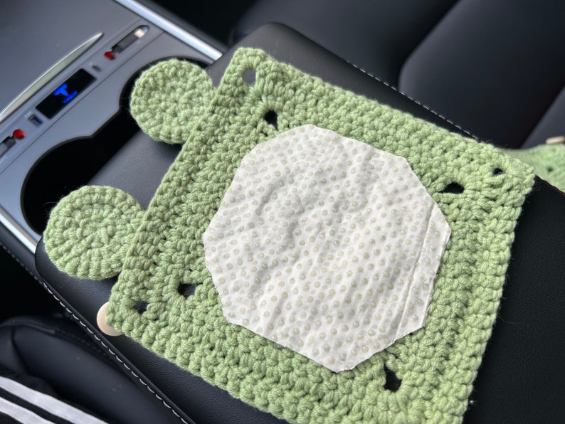 Crochet Frog Steering Wheel Cover: Handmade Car Decor - Etsy