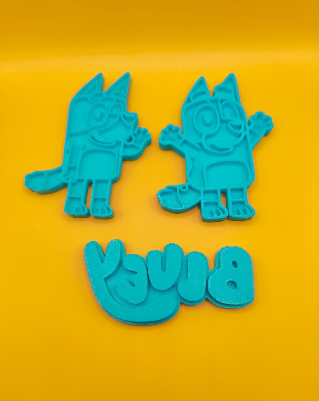 Bluey & Bingo Cookie/play-doh Cutters and Stamps - Etsy