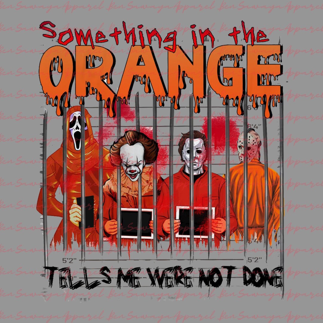 Something in the Orange Png, Horror Movie Killers Png, Horror ...