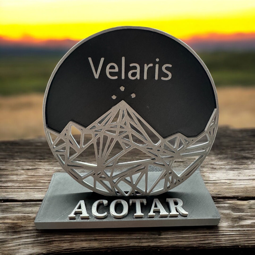 ACOTAR Velaris Bookshelf Display - Etsy