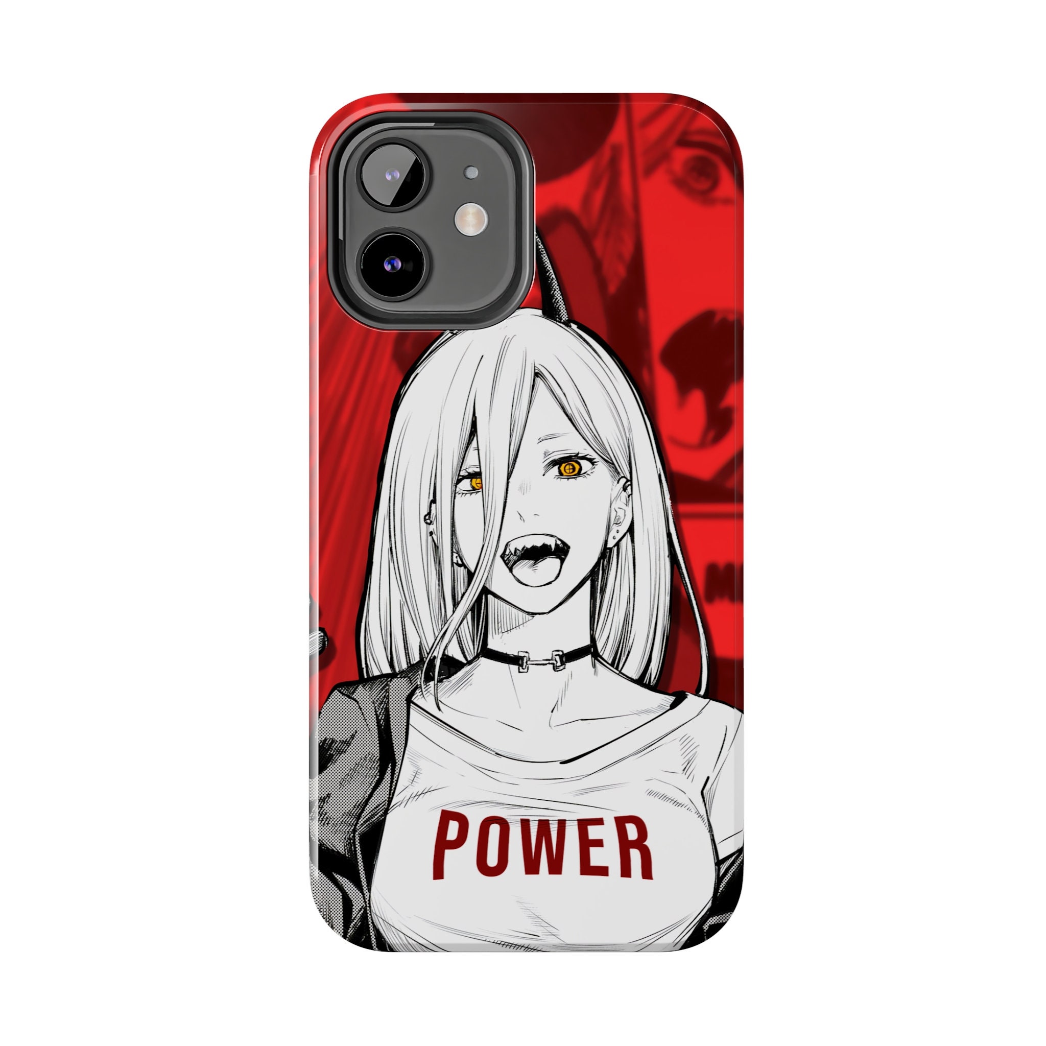 Chainsaw Man Phone Case, Power, Anime, Iphone, Gift, Cartoon, iPhone 15 ...