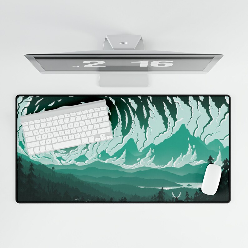 Minimalist Mousepad, Mousepad, Deskmat, Desk Mat, Computer, Minimalist ...