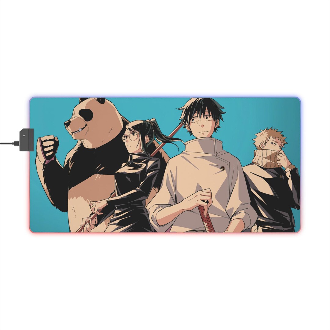 Jujutsu Kaisen LED Mousepad, Anime, Large, Desk Mat, Computer, JJK ...