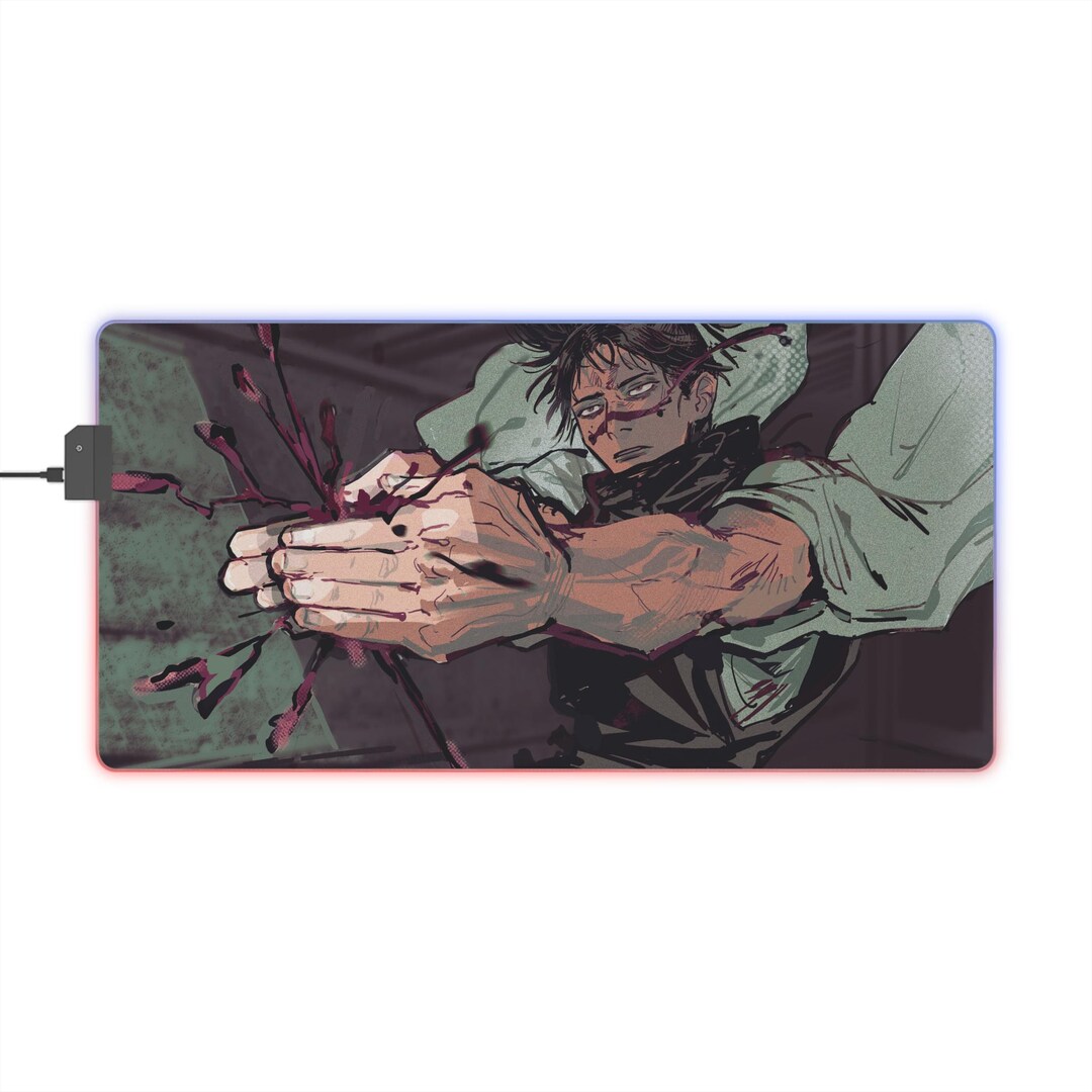 Jujutsu Kaisen LED Mousepad, Anime, Large, Desk Mat, Computer, JJK ...