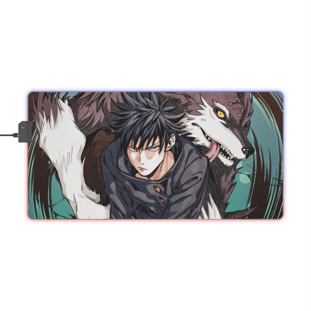 Jujutsu Kaisen LED Mousepad, Anime, Large, Desk Mat, Computer, JJK ...