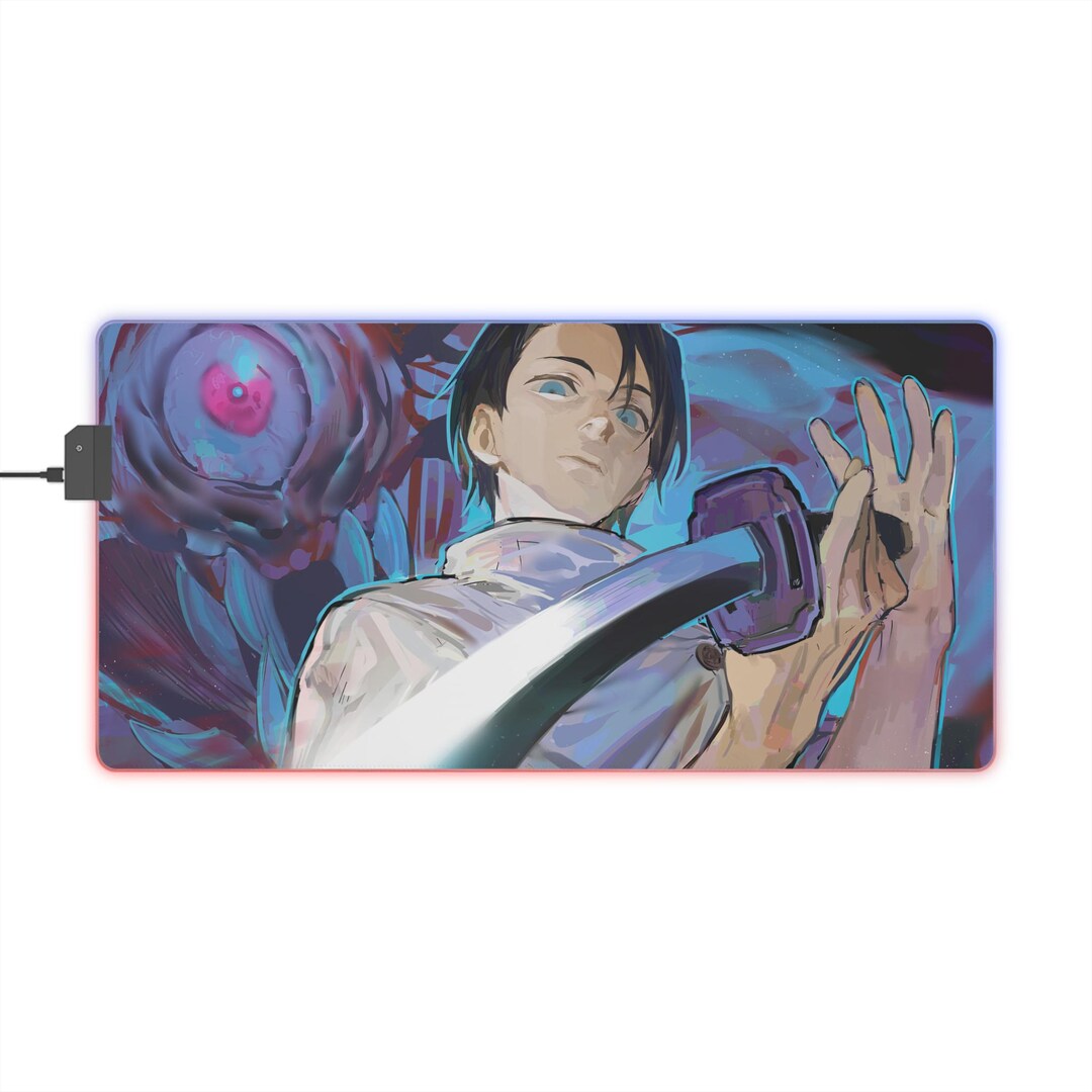 Jujutsu Kaisen LED Mousepad, Anime, Large, Desk Mat, Computer, JJK ...