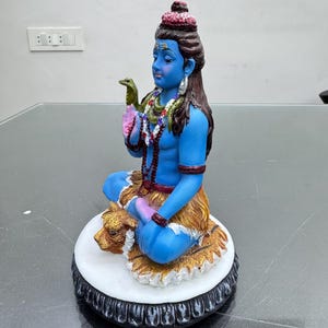 Shiva Idol Sitting Pose-shankar Statue-height-5.5 and 4 Inches Inches ...