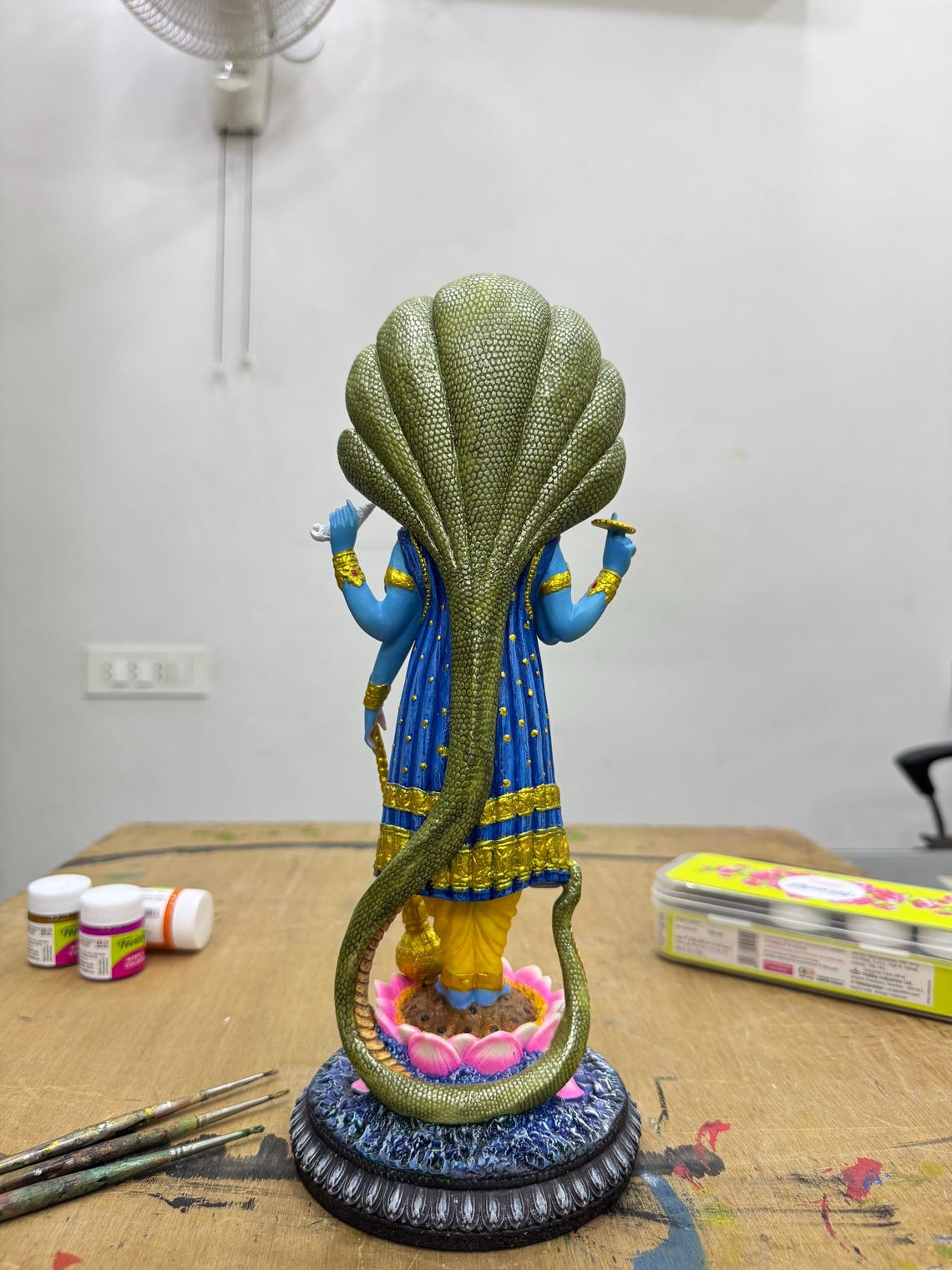 Big Standing Vishnu Idol Venkatesh Narayan Statue-height-12.5 Inches ...