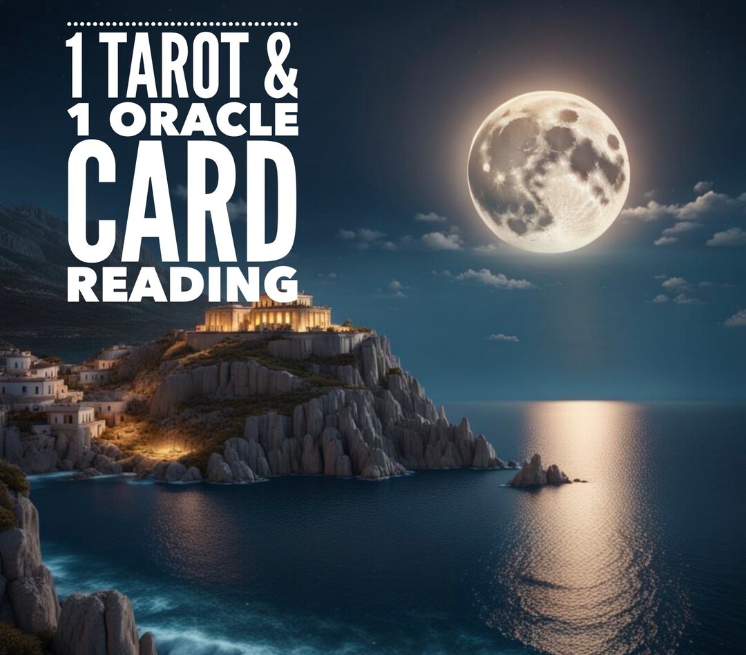 24hr 1 TAROT 1 ORACLE Card Reading - Etsy