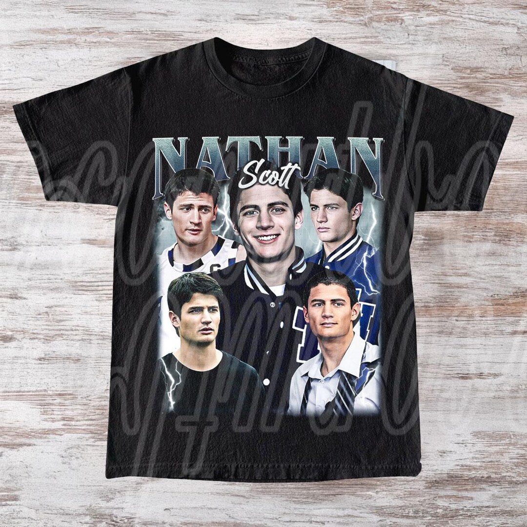 Nathan Scott One Tree Hill T-shirt, One Tree Hill Fan Shirt, TV Show ...