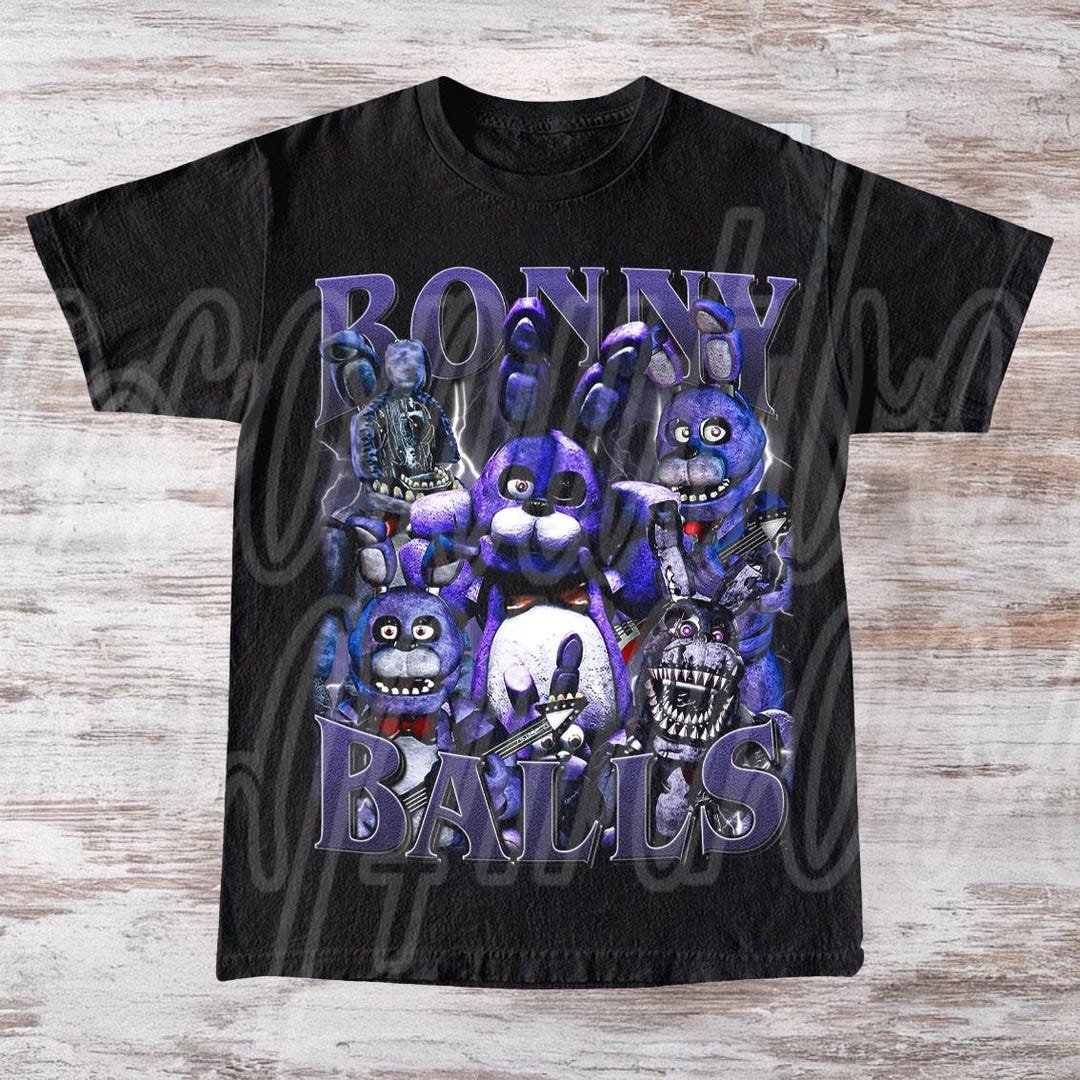 Bonnie Balls Five Nights at Freddy's Unisex T-shirt, FNAF Fan Shirt ...