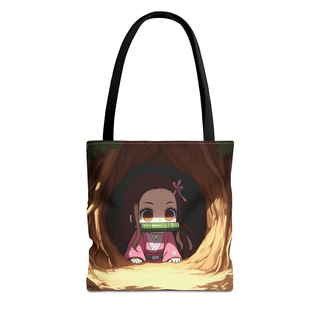 Demon Slayer Nezuko's Sun Hidey Hole Tote Bag - Etsy