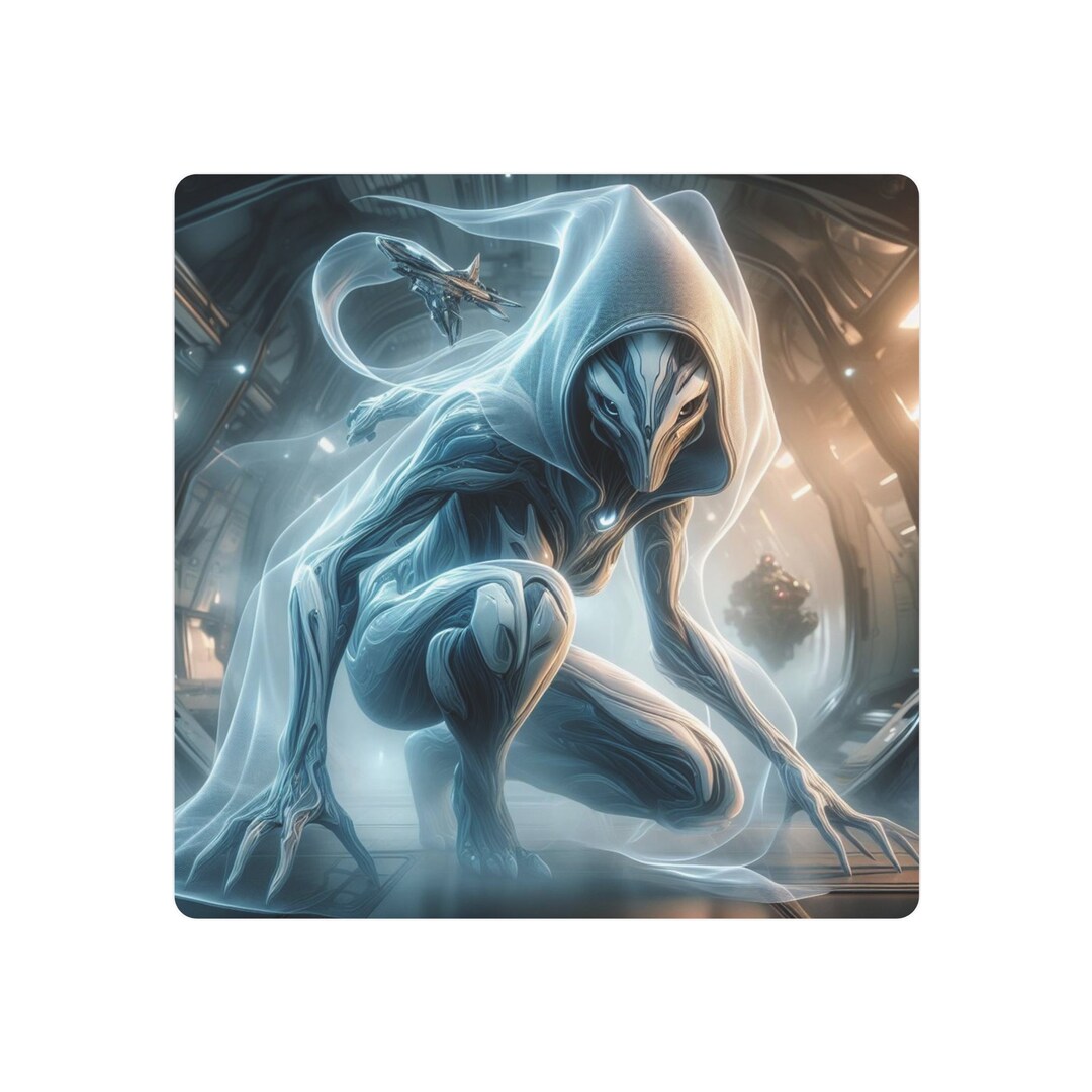 Warframe Ivara Prowling on Corpus Ship Metal Art Sign - Etsy