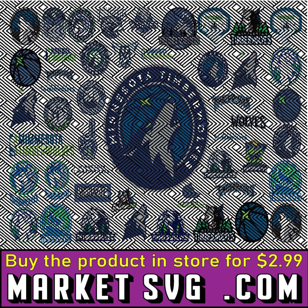 Minnesota-timberwolves Basketball Team Svg, Minnesota-timberwolves Svg ...