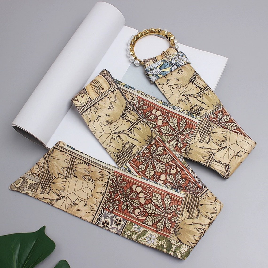 Fabric Belt With Wide Girdle and Decorative Dress Wiess With Skirt and ...