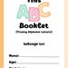My ABC Tracing Booklet - Etsy