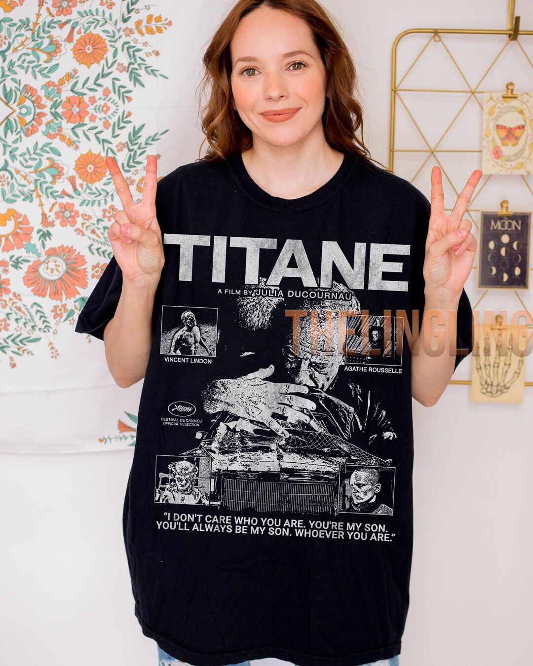 Titane 2021 Horror Movie Sci-fi Unisex T-shirt - Graphic Tee, Movie ...