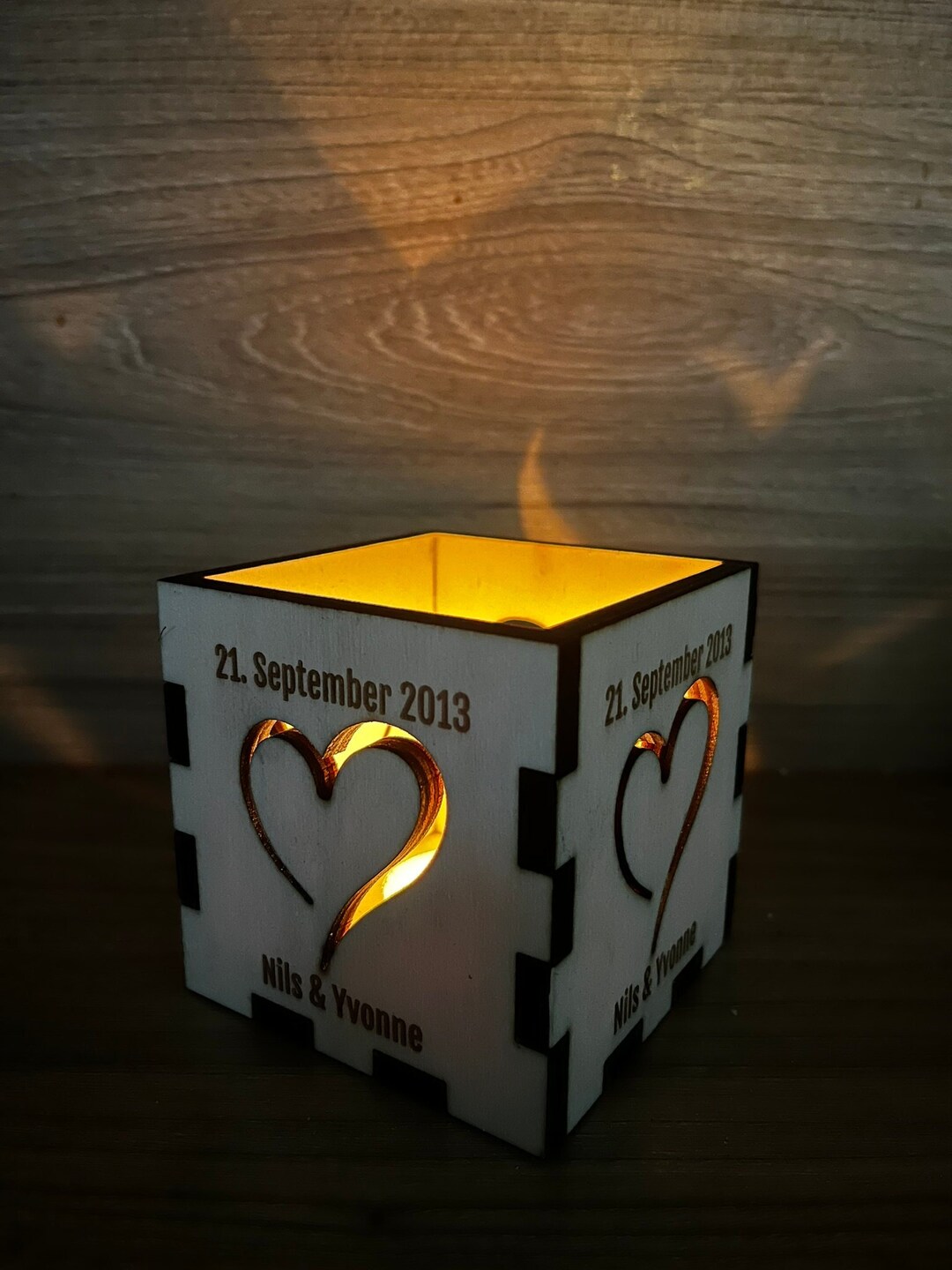 CO2 Laser File Lantern With Heart & Infinity Symbol Text and Font ...