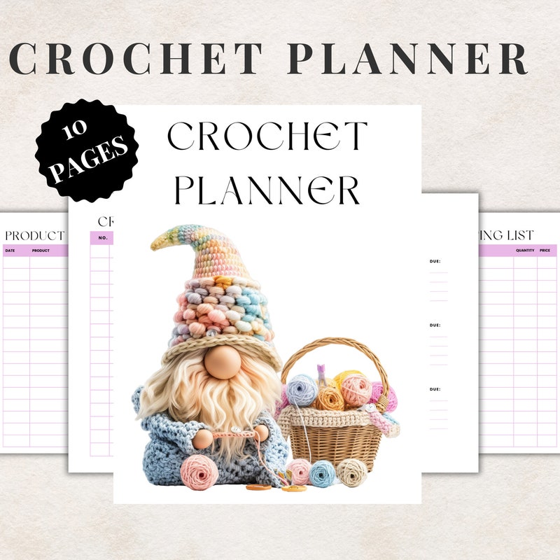 Crochet Spreadsheet - Etsy