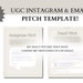 UGC Template Package: Portfolio, Rate Card, Invoice, Email Signature ...