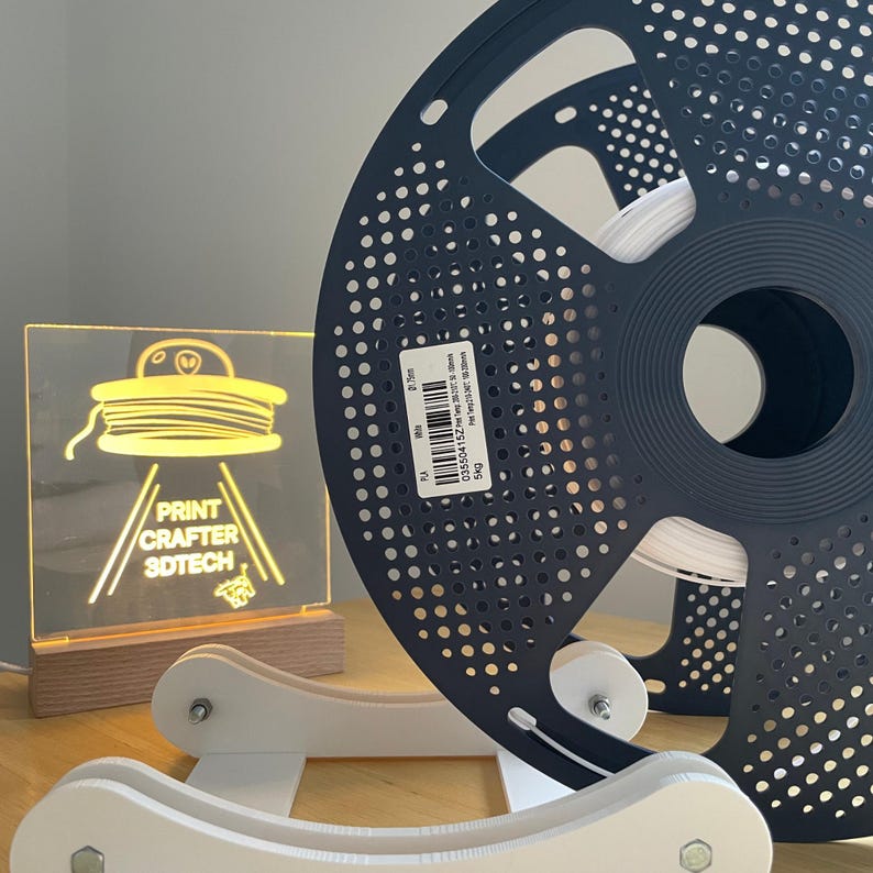 Spool Holder for SUNLU 5 Kg Filament Spools – STL & 3MF | Ø300 Mm ...