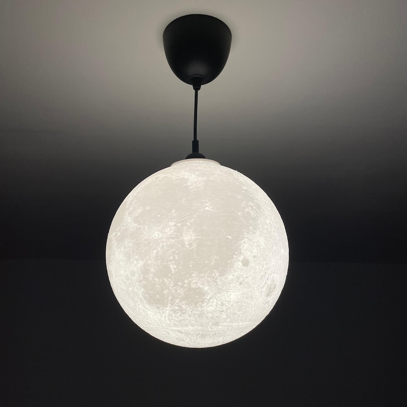 Moon Ceiling Lamp Shade - Etsy