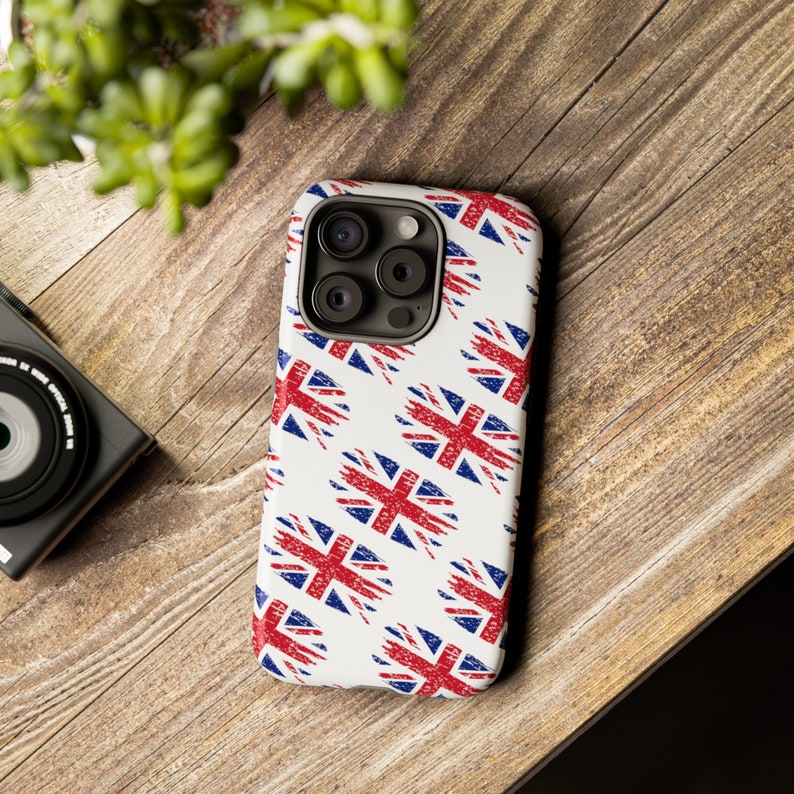 Tough Case Great Britain UK Flag With Union Jack Phone Cover - Etsy UK