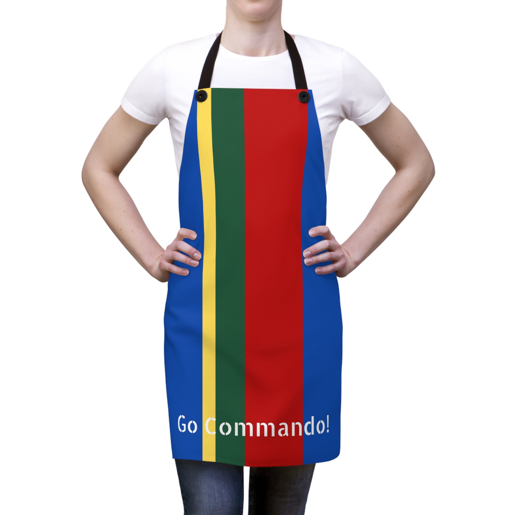 Apron Royal Marines Corps Colours Go Commando Cookout BBQ Party BBQ ...