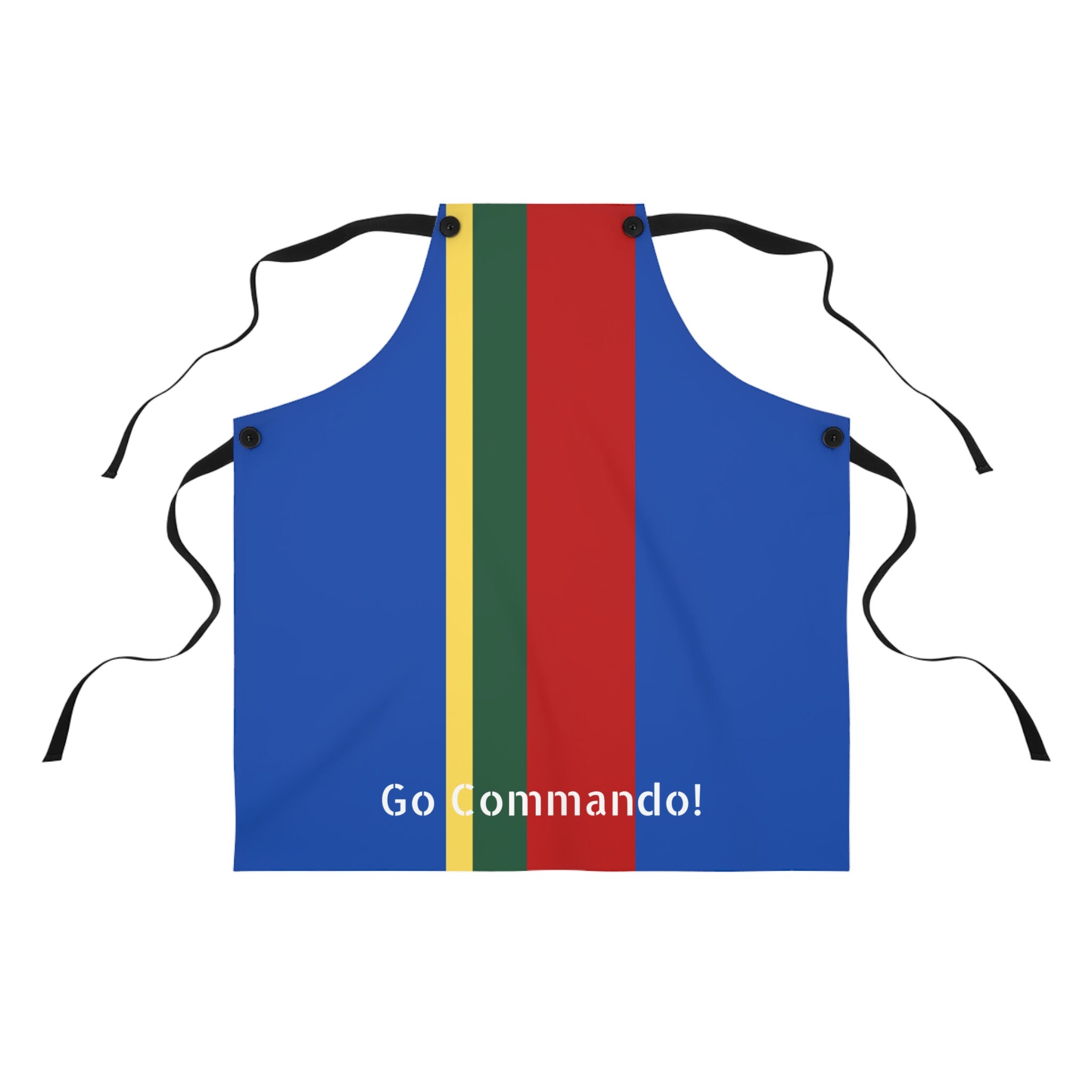 Apron Royal Marines Corps Colours Go Commando Cookout BBQ Party BBQ ...