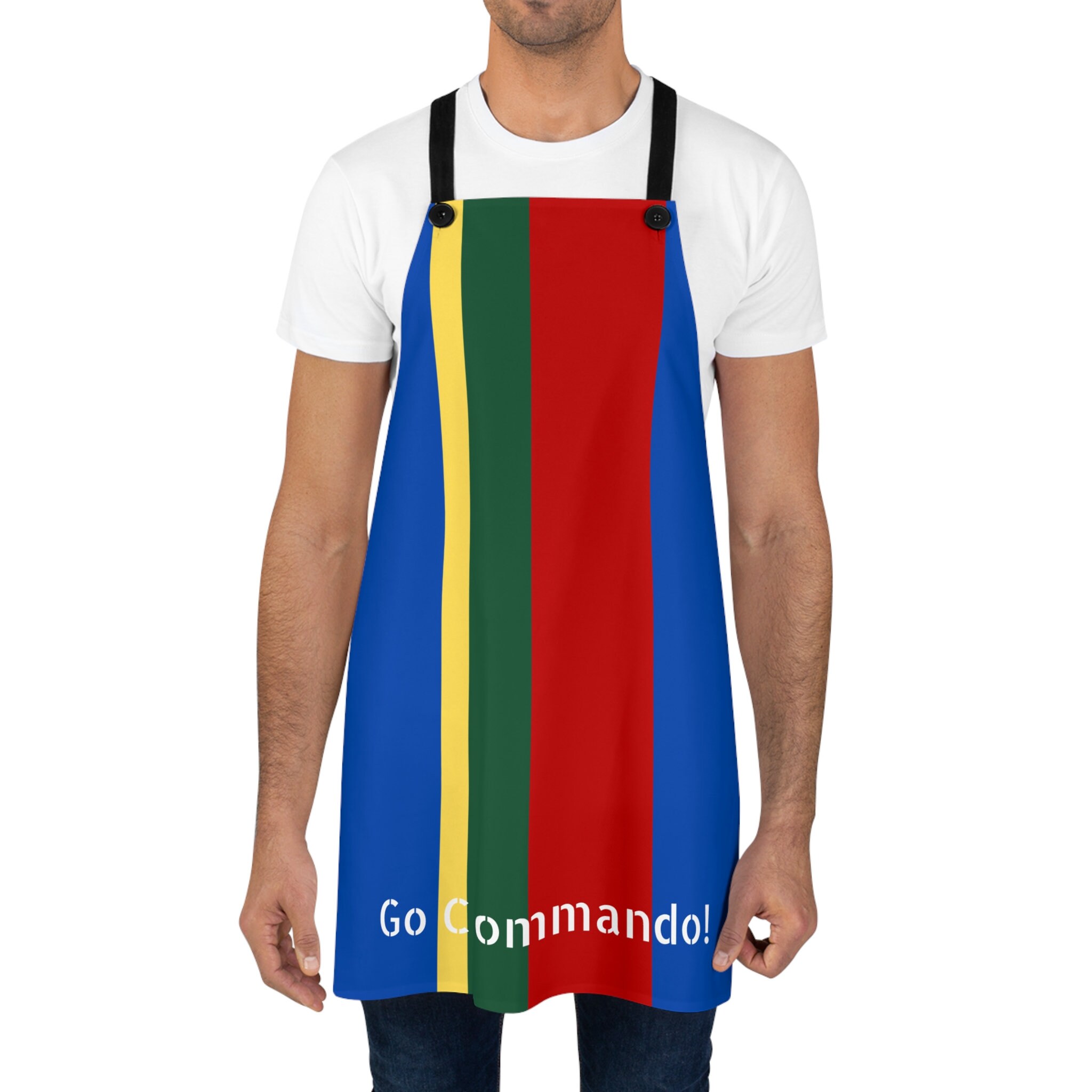 Apron Royal Marines Corps Colours Go Commando Cookout BBQ Party BBQ ...