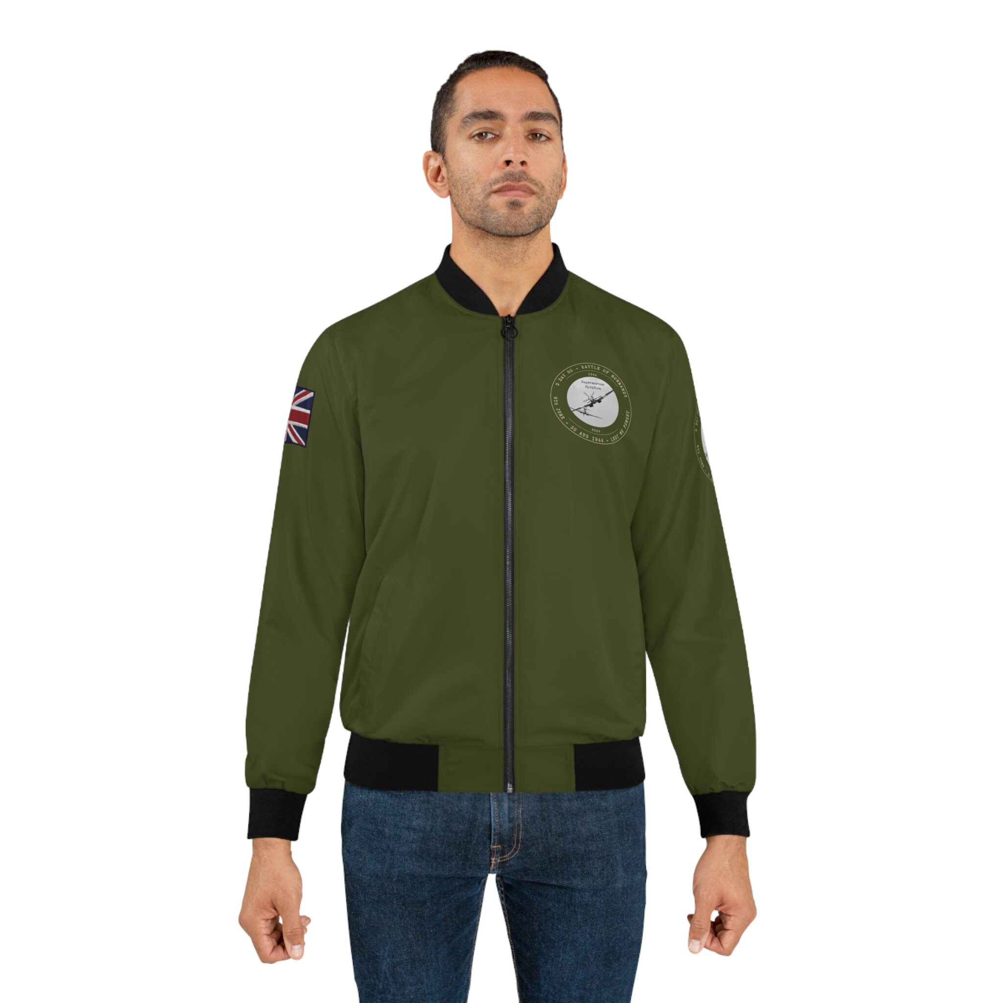 Spitfire Bomber Jacket D Day 80 Limited Edition Supermarine Spitfire ...