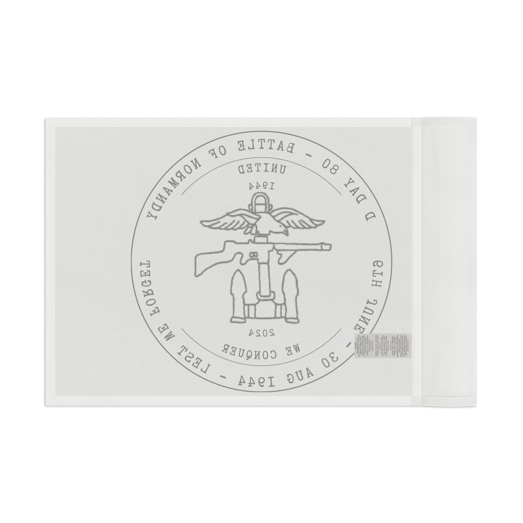 D Day 80 Flag Combined Operations Badge - Etsy