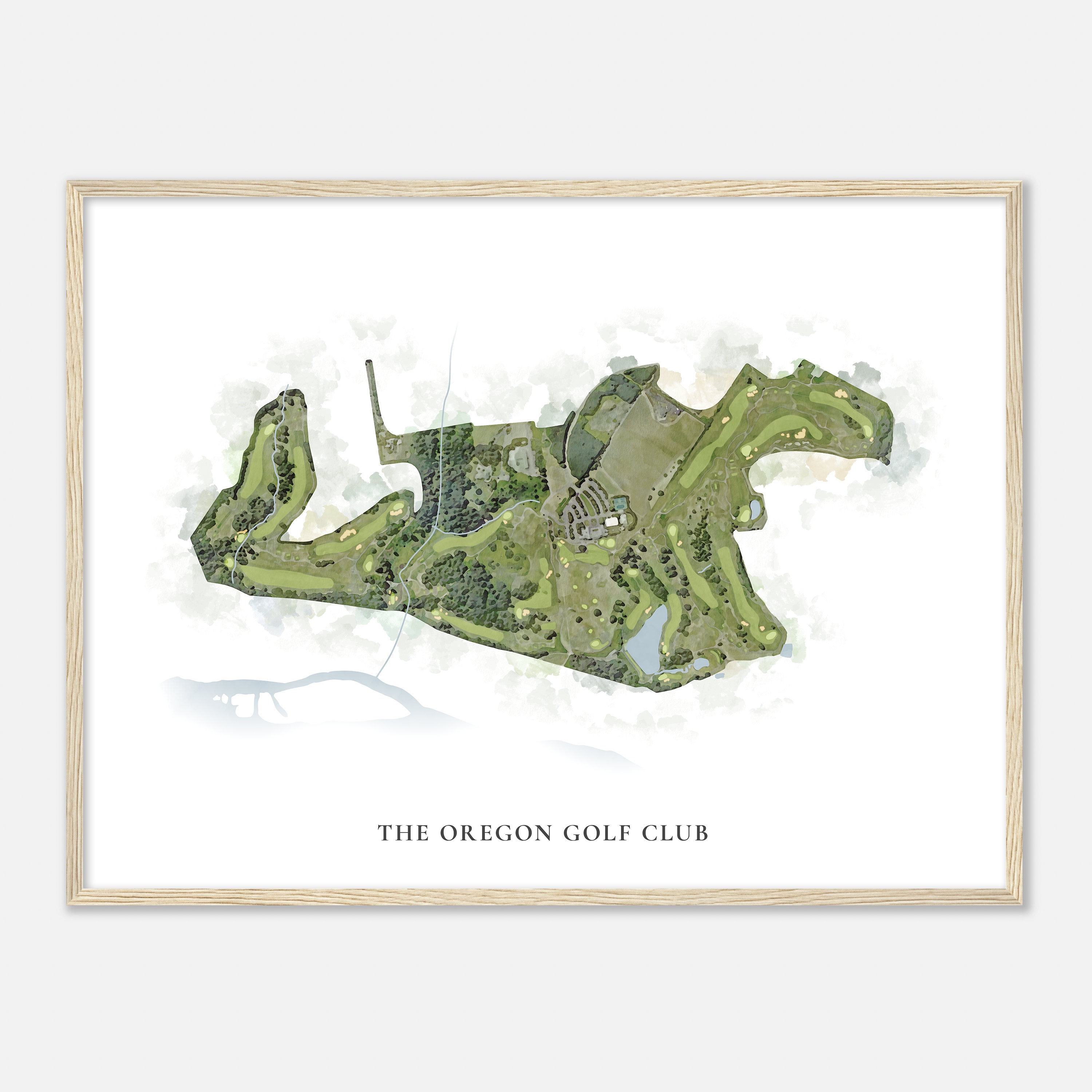 Oregon Golf Courses Map