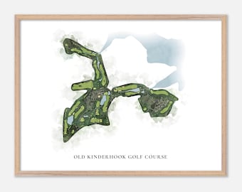 St. Peters Golf Course, Missouri - Modern Watercolor Map | Golfer Gift ...
