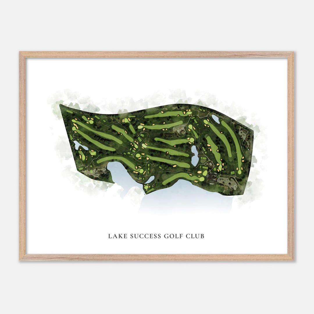 Lake Success Golf Club in Lake Success, New York - Classic Watercolor ...
