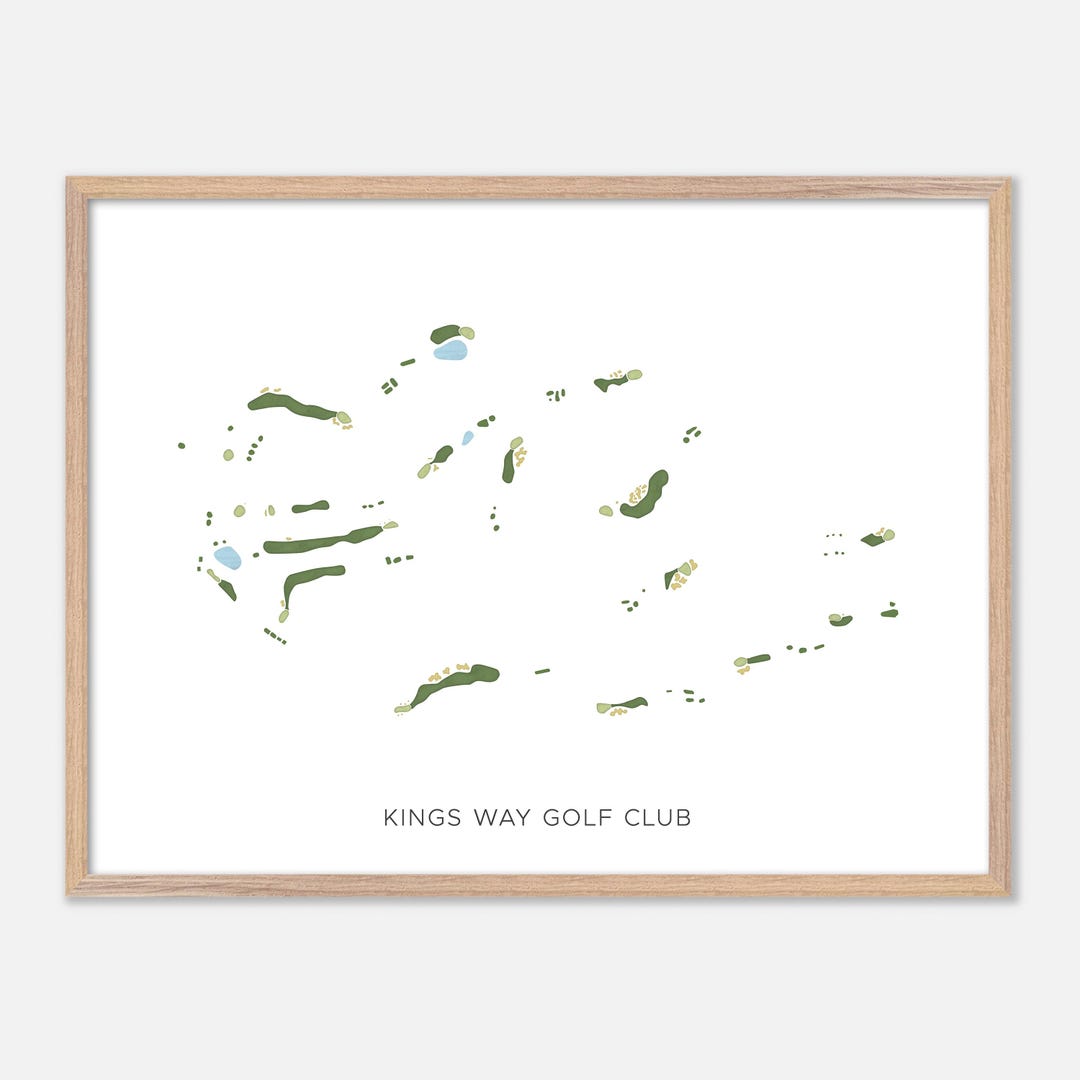 Kings Way Golf Club in Yarmouthport, Massachusetts - Modern Watercolor ...
