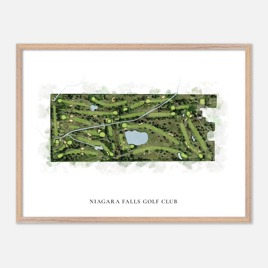Niagara Falls Golf Club in Niagara Falls, Canada - Classic Watercolor ...