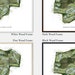 Greystone Country Club, Arkansas - Classic Watercolor Map | Golfer Gift ...