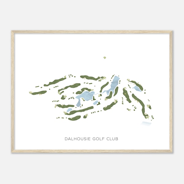 Golf Course Layout Art - Etsy
